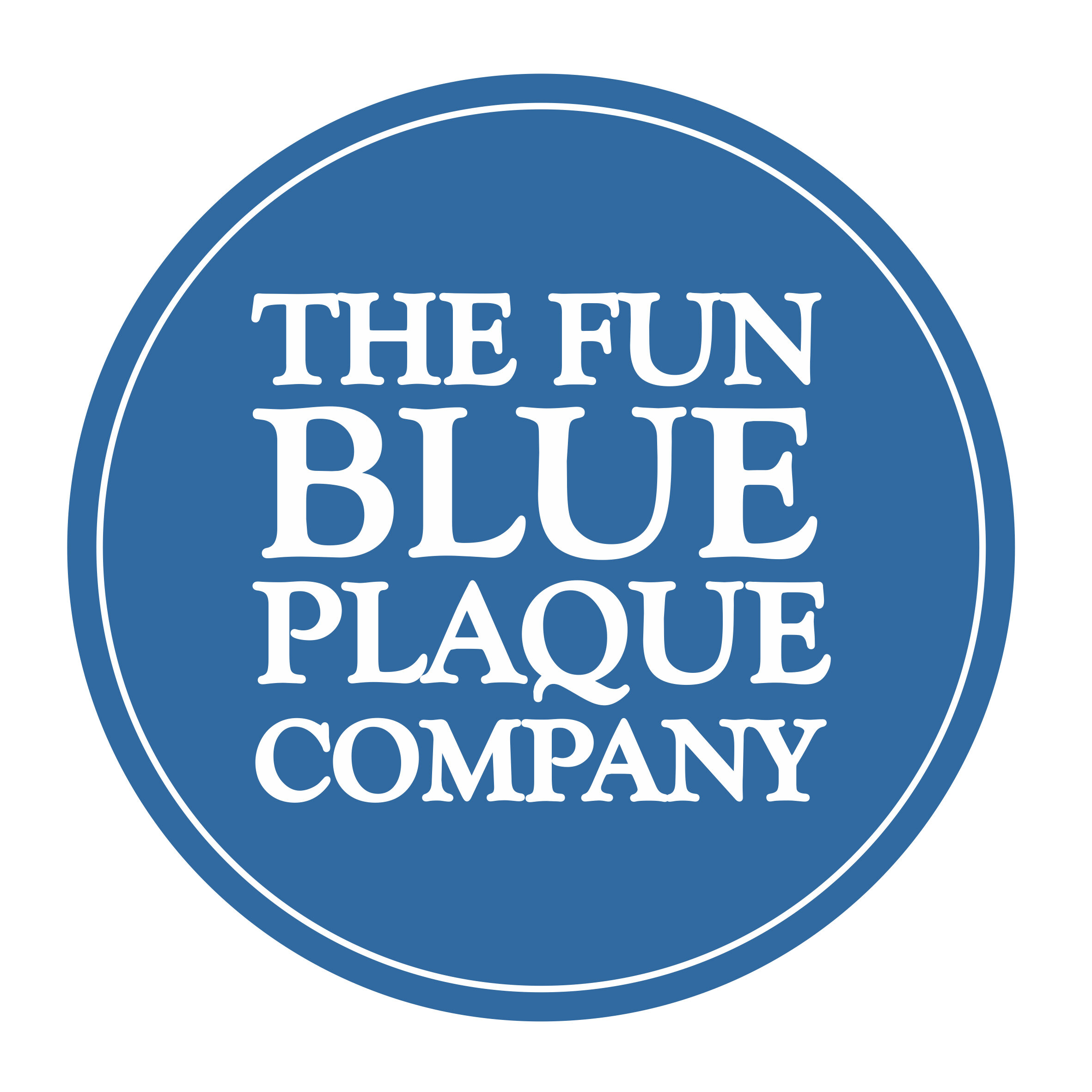 The Fun Blue Plaque Company – … a truly personal gift